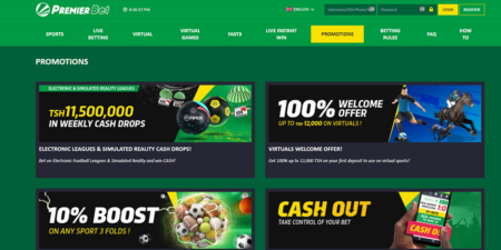 Premier Bet Tanzania — Official Bookmaker & Casino Site [150% Welcome ...