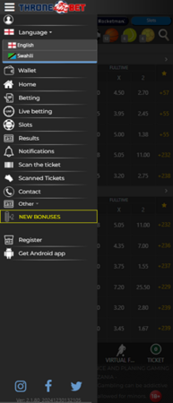 Throne Bet Download APK for Android & App for iOS in Tanzania 2025